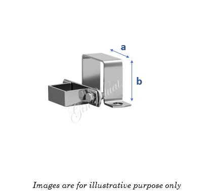 SS Omega Pipe Clip / Full Saddle / Heavy Duty 1/2 Saddle / D Clamp